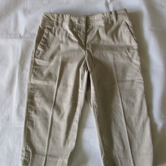 Dalia Collection | Shorts | Dalia Collection Tan Capri Sz 4p | Poshmark